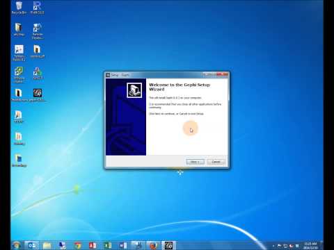 Gephi Software Installation
