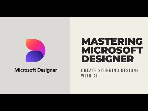 Design Like a Pro || Microsoft Designer Tutorial
