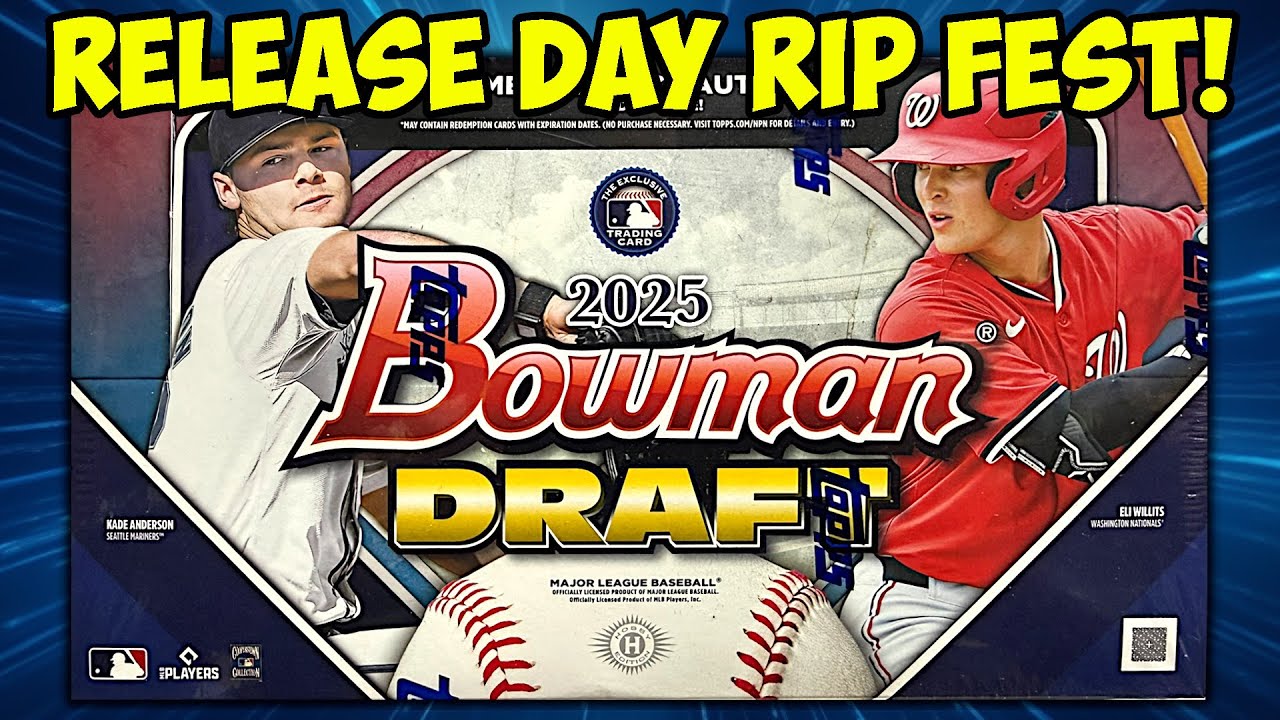 NEW 2025 Bowman Draft Hobby & Breakers Delight Box Breaks!