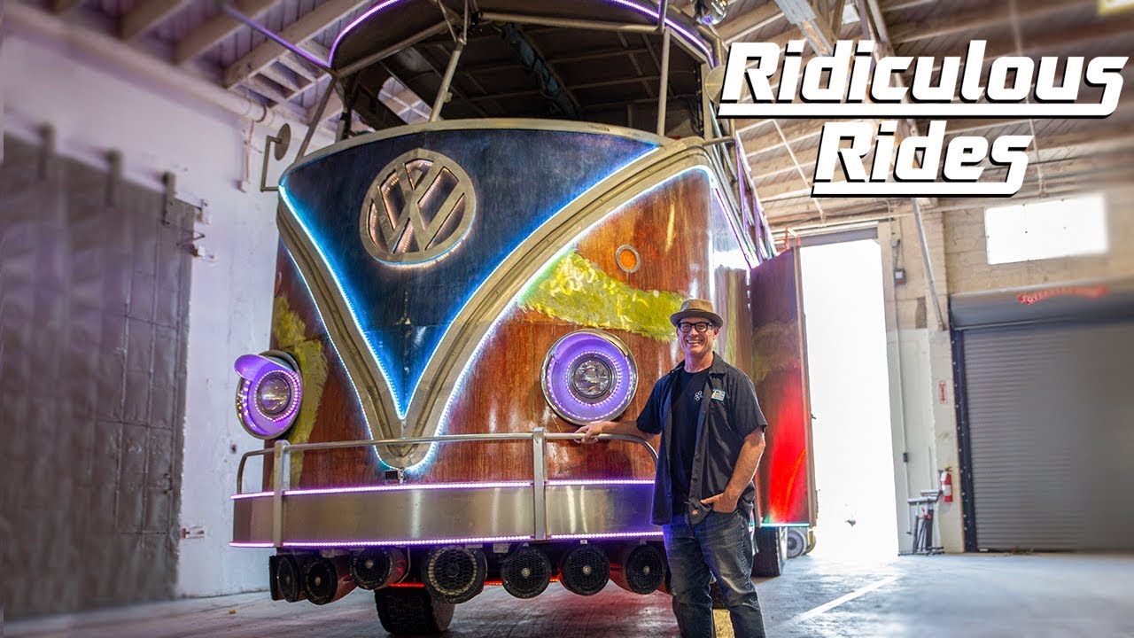 Walter The Bus Is World’s Biggest VW Bus, Unstoppable Party Animal ...