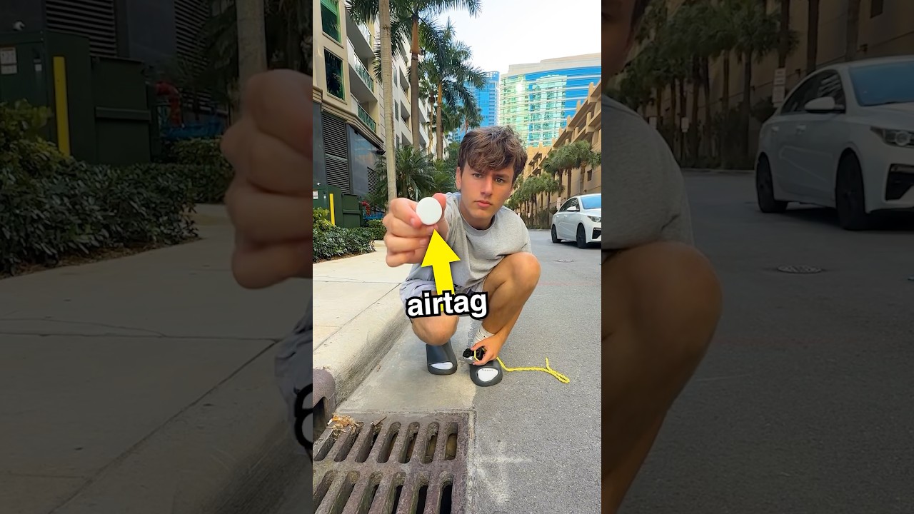 AirTag vs Sewer