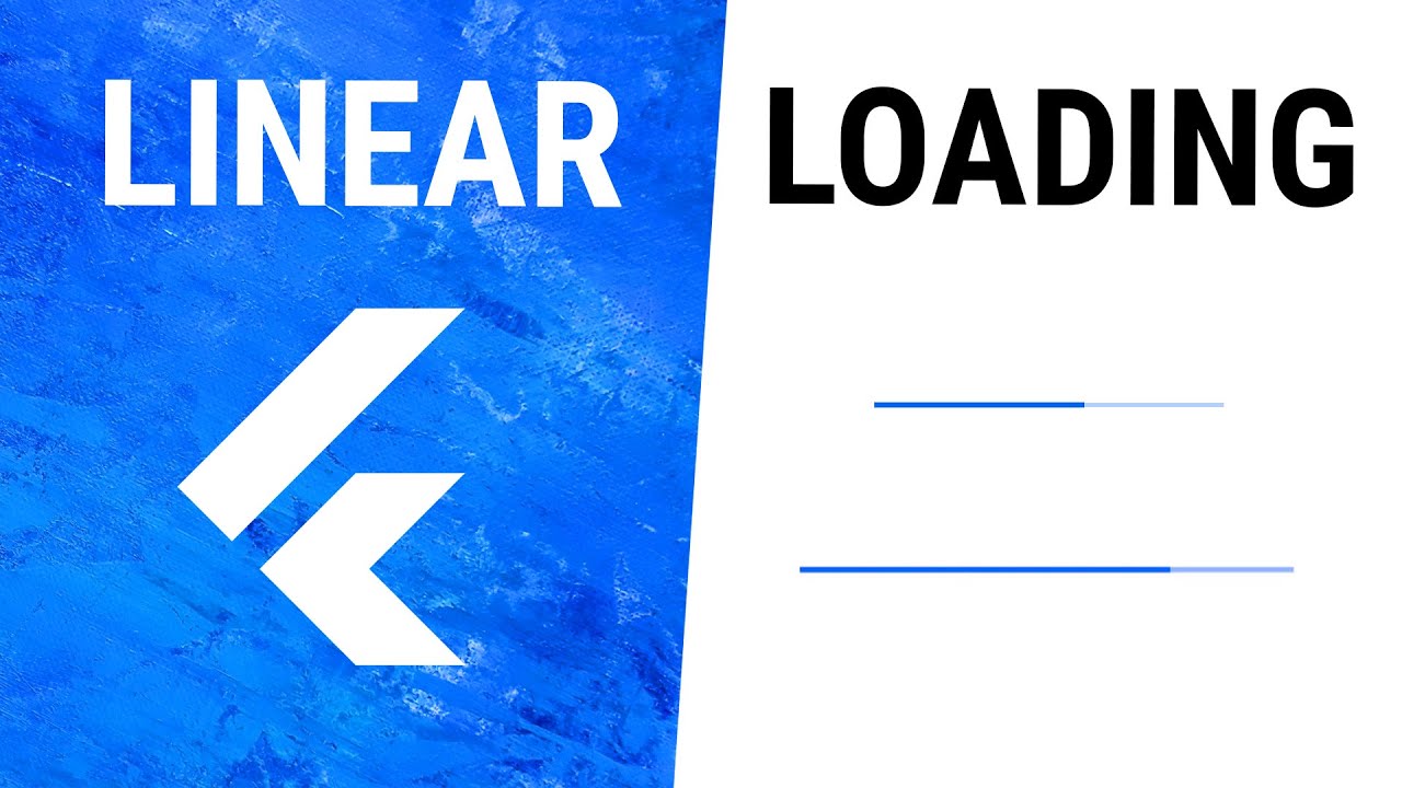 Flutter LinearProgressIndicator Widget