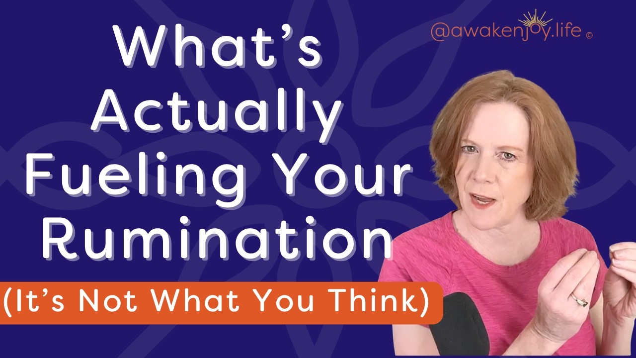 Stop Ruminating: The Solution Nobody Talks About