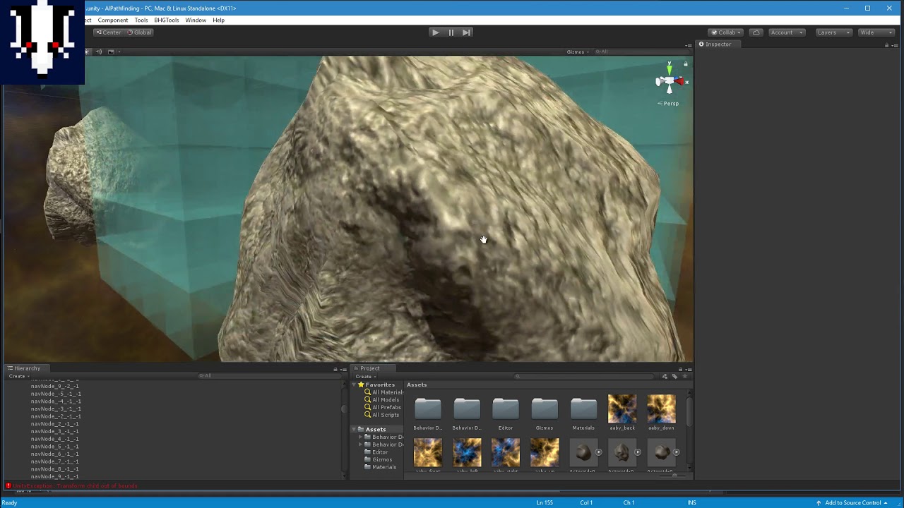 3D Navmesh A* AI prototyping