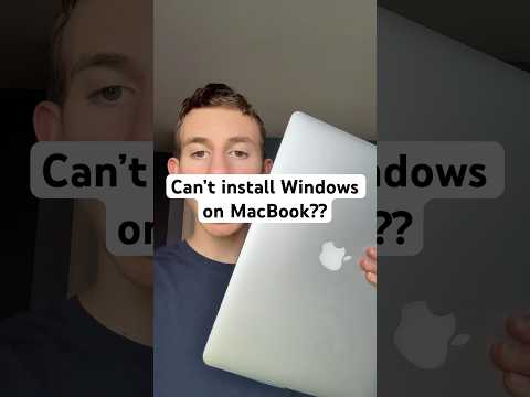 Can’t install Windows on MacBook?? #windows #techfacts #techtok