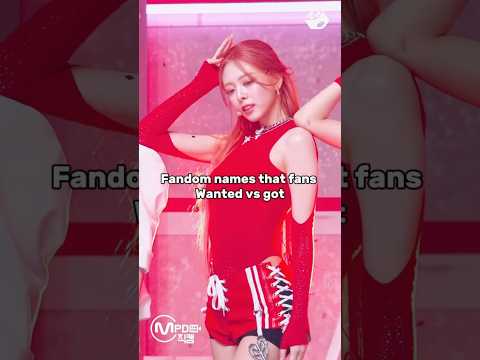 Fandom names fans wanted vs got #kpop #kpopfypγ· #fandom