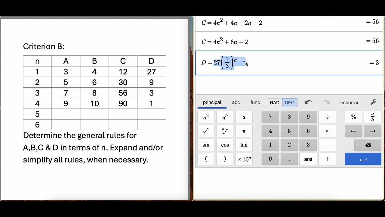 MYP eAssessment calculator tips