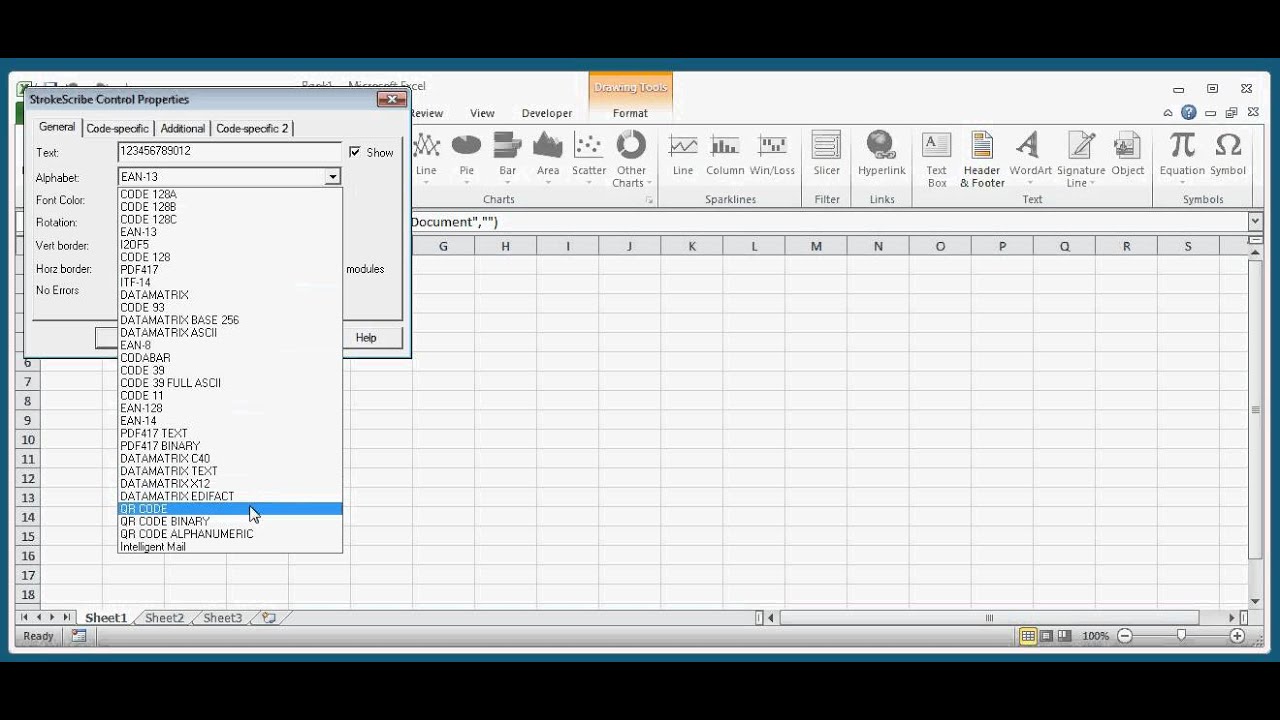 How to create Qr Code in Microsoft Excel in 30 seconds