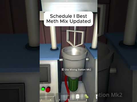 Schedule I best updated meth mix #gaming #schedule1 #schedule1game #tips