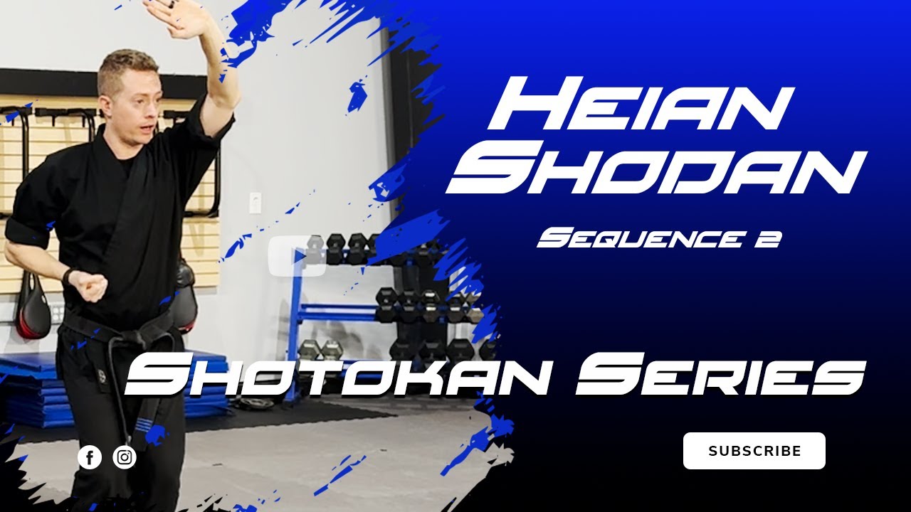 🥋 Heian Shodan Tutorial (Sequence 2) | Shotokan Karate Step-by-Step! 🔥
