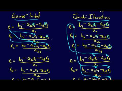 3.4.6-Linear Algebra: Gauss-Seidel and Jacobi