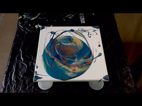Acrylic Pouring #80: ARTEZA PAINTS REVIEW✨ & DISCOUNT CODE! 🎉