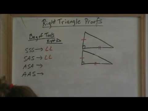 Lesson 26 - Proofs with Right Triangles