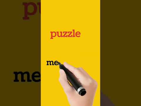 puzzle meaning in Hindi || puzzle ka matlab kya hota hai || #shorts