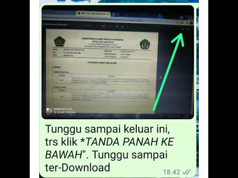 Tutorial mendownload raport di RDM
