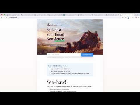 A quick look at the alpha version of Mailcoach