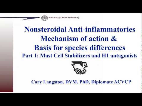 Anti-inflammatory Therapies, Part 1: Mast Cell Stabilizers and H1 antagonists