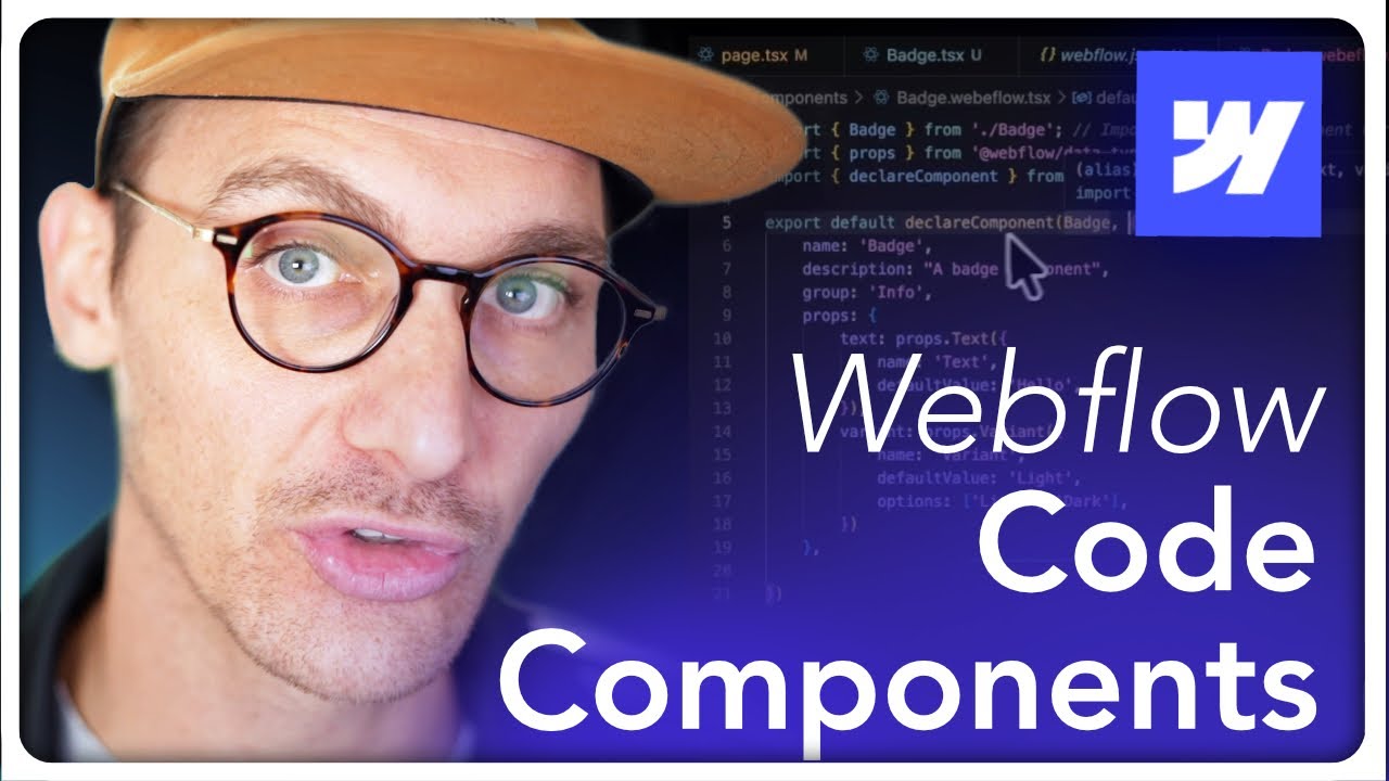 Learn Code Components in Webflow