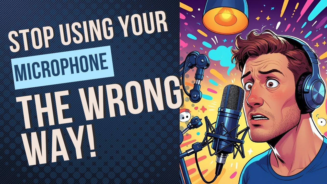 How to Use a Mic Like a PRO! (Microphone Technique for Voice Over, Podcasters, Public Speaking)