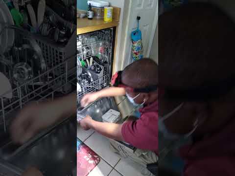 Whirlpool, MDB4949SDZ0 Maytag dishwasher repair - How to replace main control board W10838694