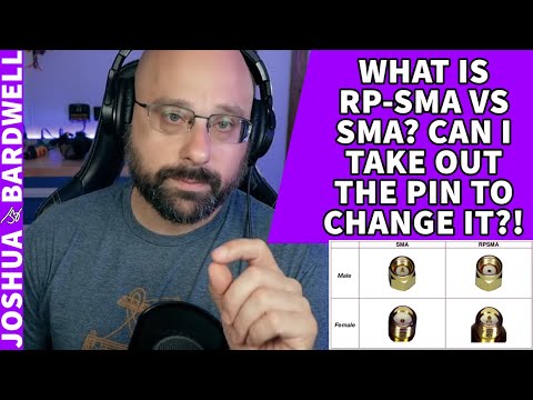 My SMA Port Seems To Be Male. Can I Remove The Pin To Make It Female? RP-SMA vs SMA! - FPV Questions