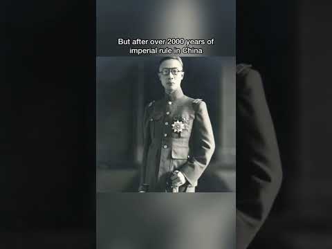 The last emperor of China