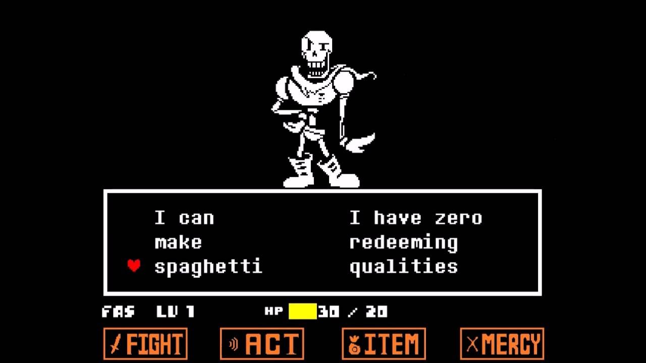 Undertale - Papyrus Fight Dub