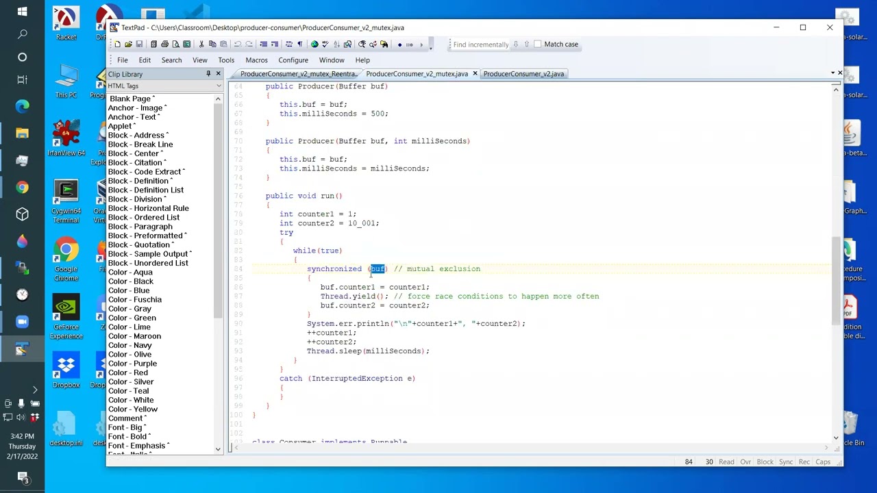 2022 02 17 CS 51590 Parallel Programming