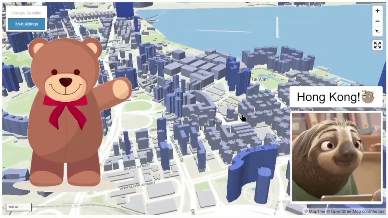 Bring your maps to life with 3D buildings and animated GIFs