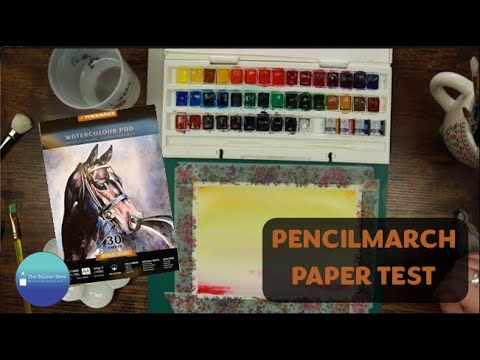 Pencilmarch Watercolour Paper Test