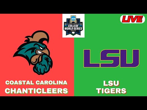 Coastal Carolina Chanticleers Vs LSU Tigers | SCOREBOARD | NCAA Baseball Championship | Jun 22 2025