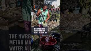 Metro water pressure lowered by June 16 as El Niño looms