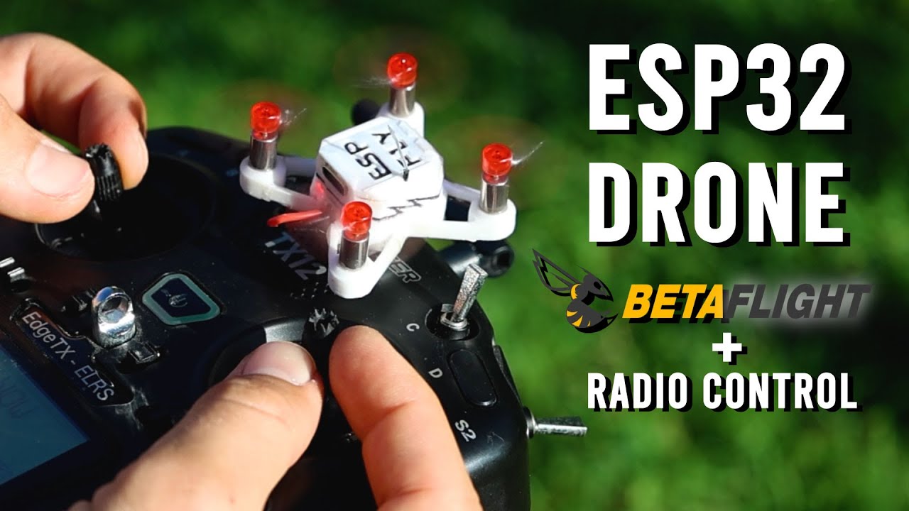 Fly your ESP32 Drone on Betaflight with Radio Controller | ESP-FC Tutorial