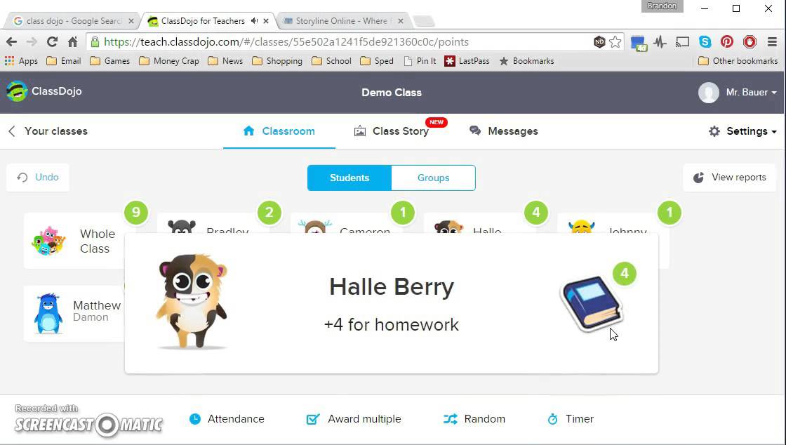 Tech Tools  Class DoJo