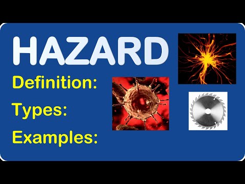 What is a hazard | Examples of hazards | Hazard explanation | Types of hazards #hazard #hse #safety