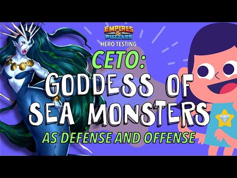 Ceto - Goddess of Sea Monsters - Empires and Puzzles Hero Test #empiresandpuzzles