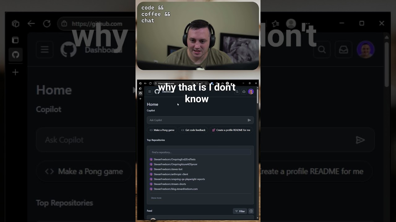anyone else have this experience #programming #coding #developerlife #github #thoughts