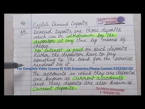 Exploring Demand Deposits: Understanding the Basics