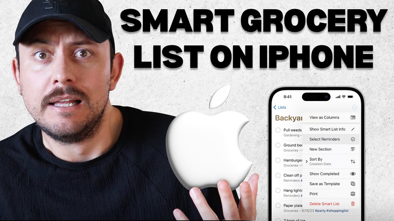 How to Create a Smart Grocery List on iPhone Using the Reminders App