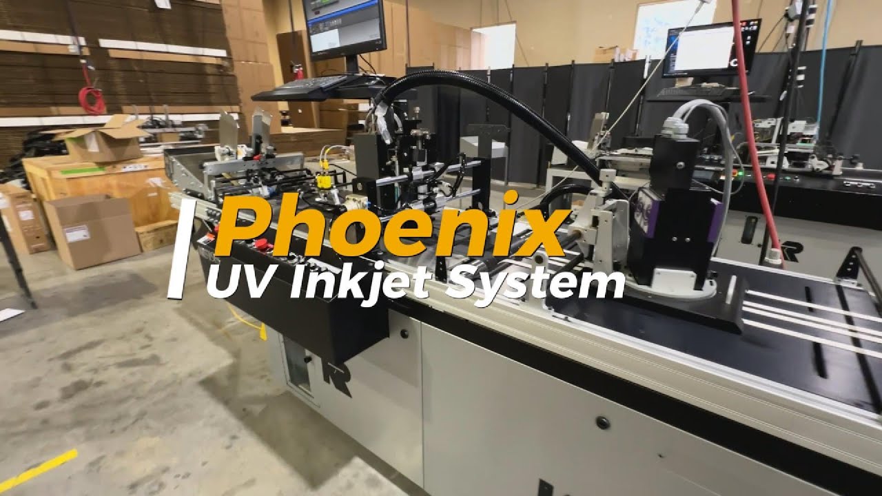 Phoenix UV Inkjet System | High-Speed Variable Data Printing with Kirk-Rudy