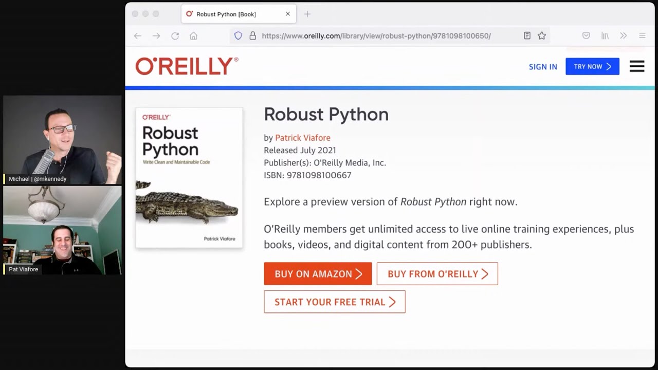 Robust Python - Talk Python to Me Ep.332