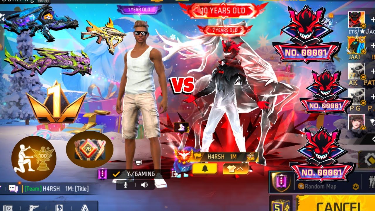 New Legendary Bundle 👿 Collection Versus 😱 लेकिन Adam Kaise जीतेगा 😭 Garena Free Fire 🔥 Y GAMING ⚡👿