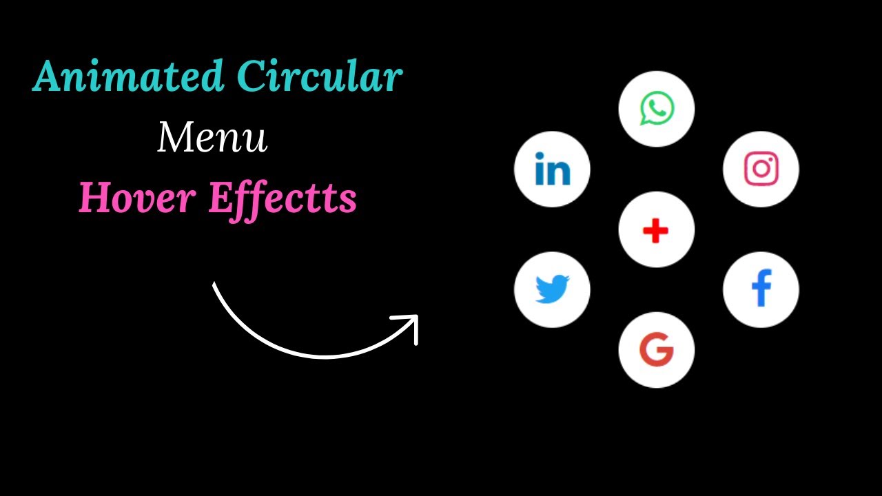Animated Circular Navigation Menu using Html CSS & Javascript#htmlcssjavascript  #htmlcss #coding