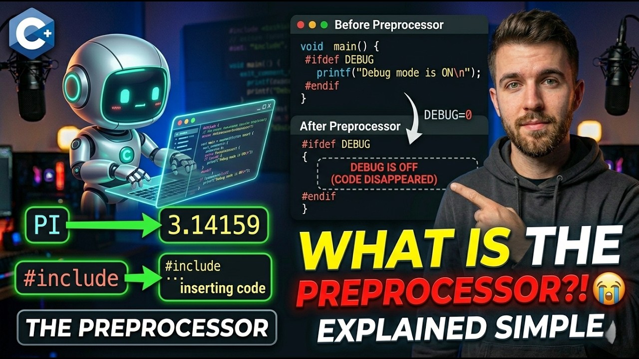 C Preprocessor Explained PART 2 (Macros, #include & DEBUG Made Simple)