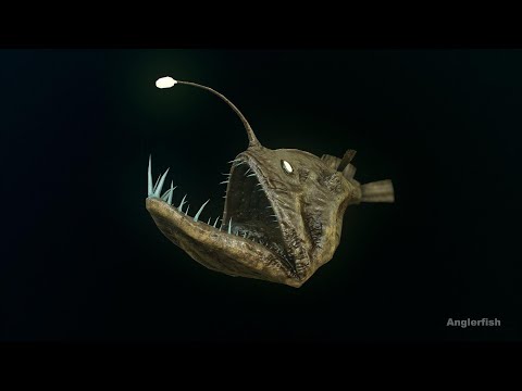 The Ugliest Angler-fish Attacks a Shrimp | Very Rare Footage (2021)