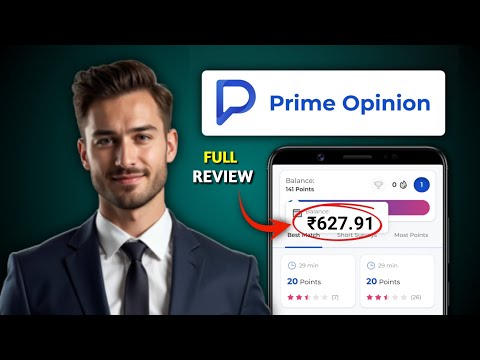 I Tested Prime Openion App (for earning money online)
