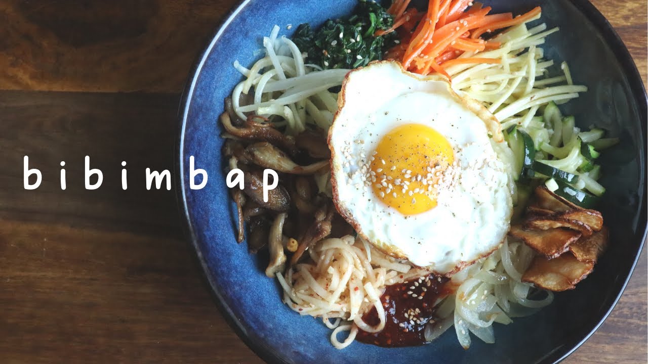 How to make BIBIMBAP With the Ingredients You Have