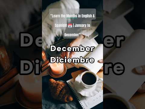 "Learn the Months in English & Spanish! ๐
| January to December"#spanishpractice#spanishdrill