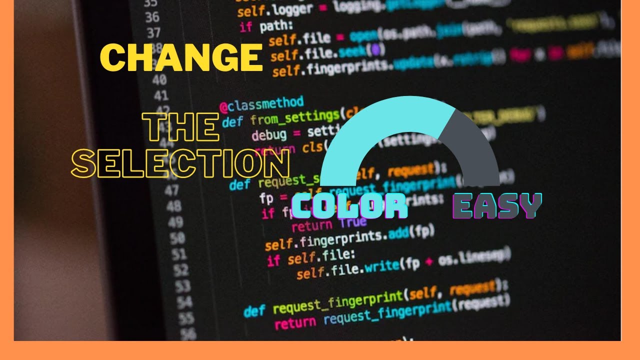 How TO - Change Text Selection Color with css || CodeWithDipak