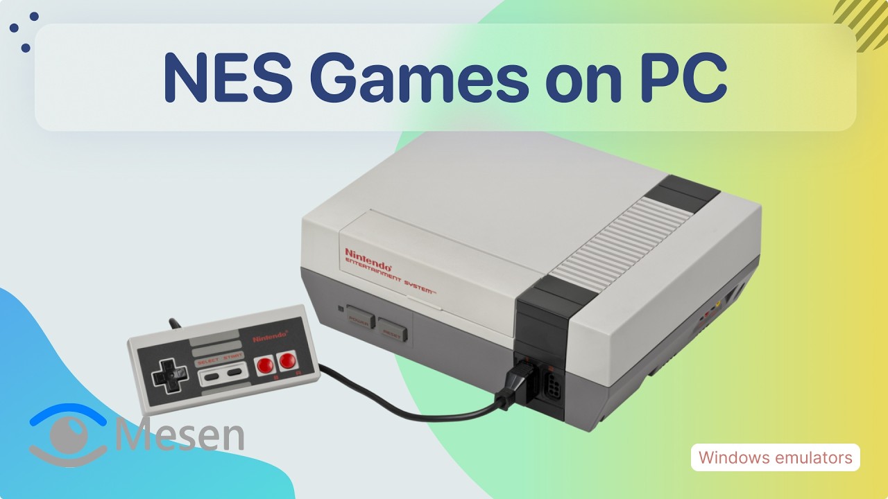 Play NES Games on PC in 2026! Mesen emulator setup video!